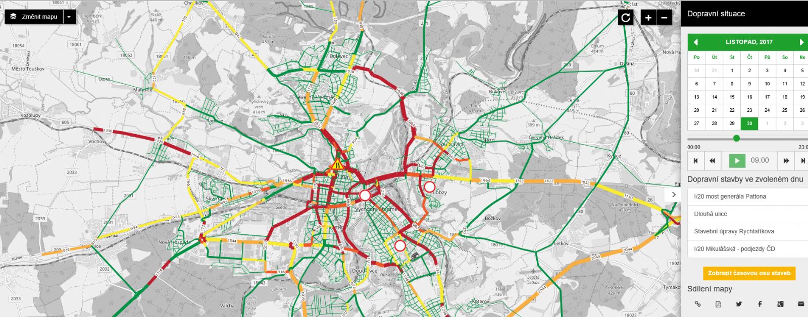 Plzeňská mapa intenzity dopravy získala ocenění magazínu Egovernment ...