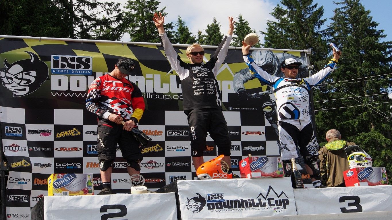 European Downhill Cupu na Špičáku vyhráli Švéd Wallner a Slovinka ...