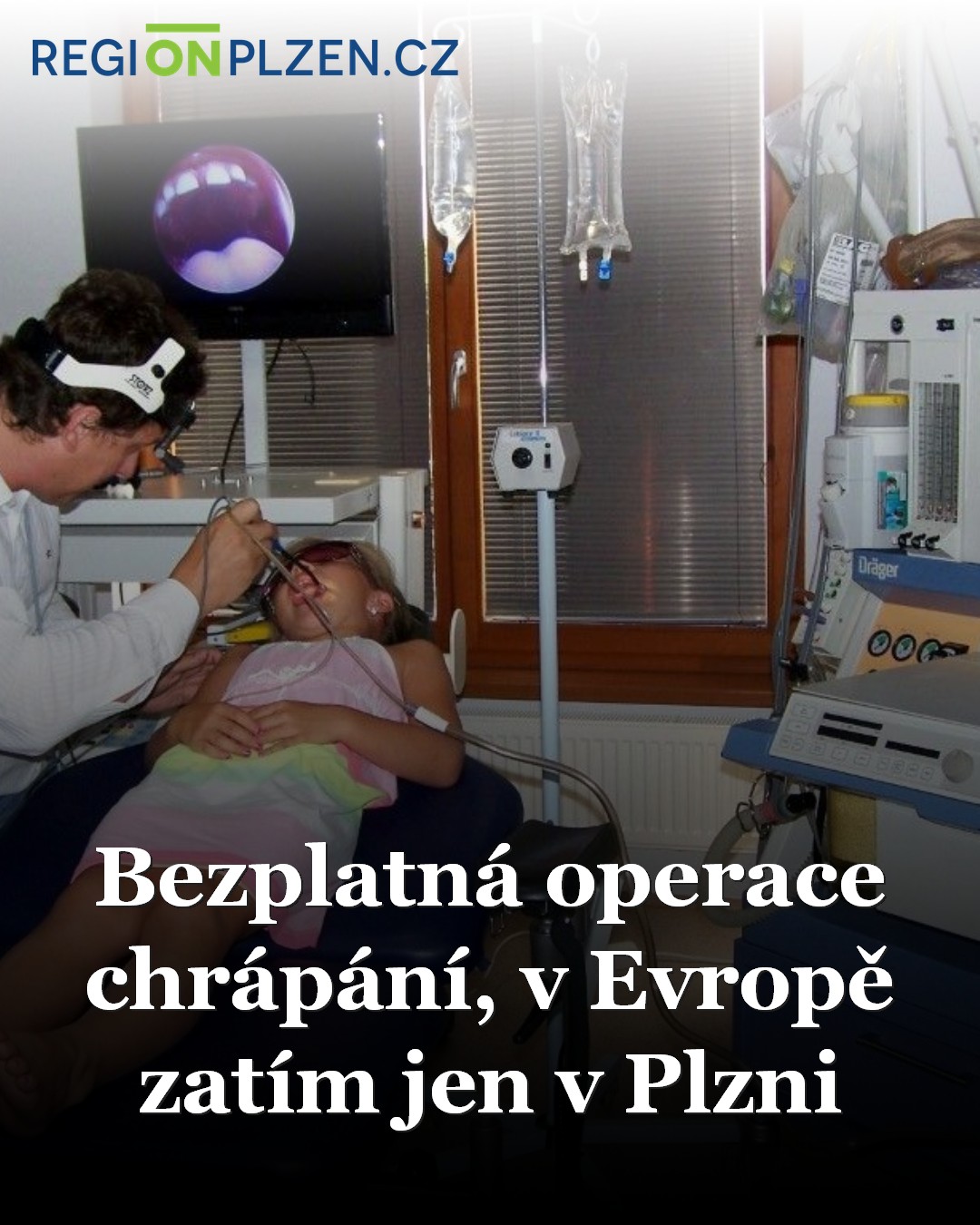 Bezplatná operace chrápání, v Evropě zatím jen v Plzni / Zprávy ...