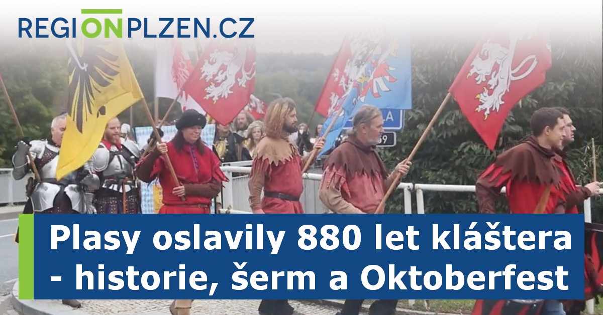 Plasy oslavily 880 let kláštera - historie, šerm a Oktoberfest / Zprávy ...