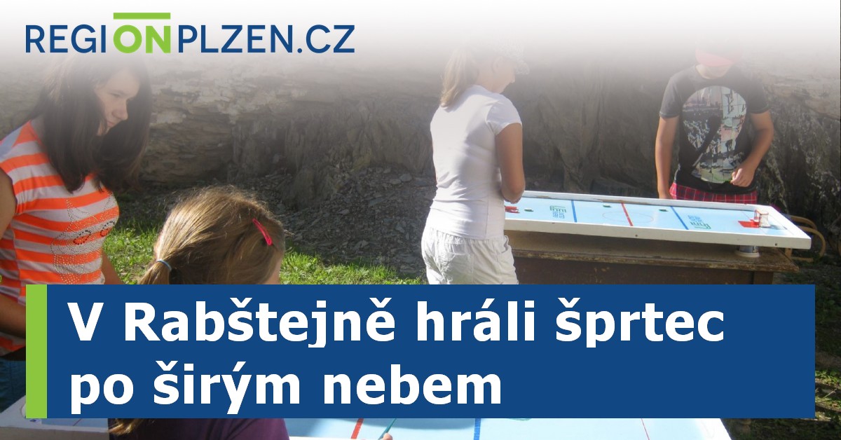 V Rabštejně hráli šprtec po širým nebem / Zprávy - Plzeňský kraj ...